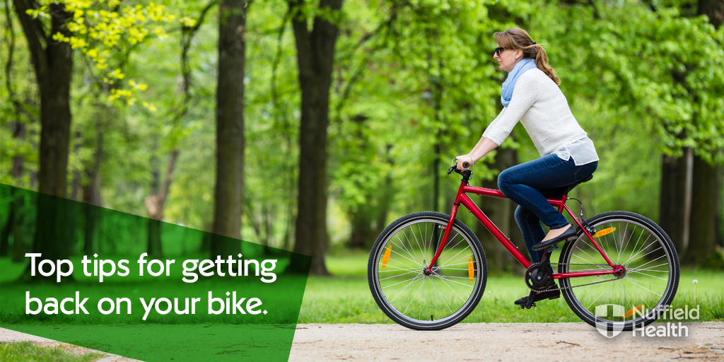 Getting back on your bike | Nuffield Health
