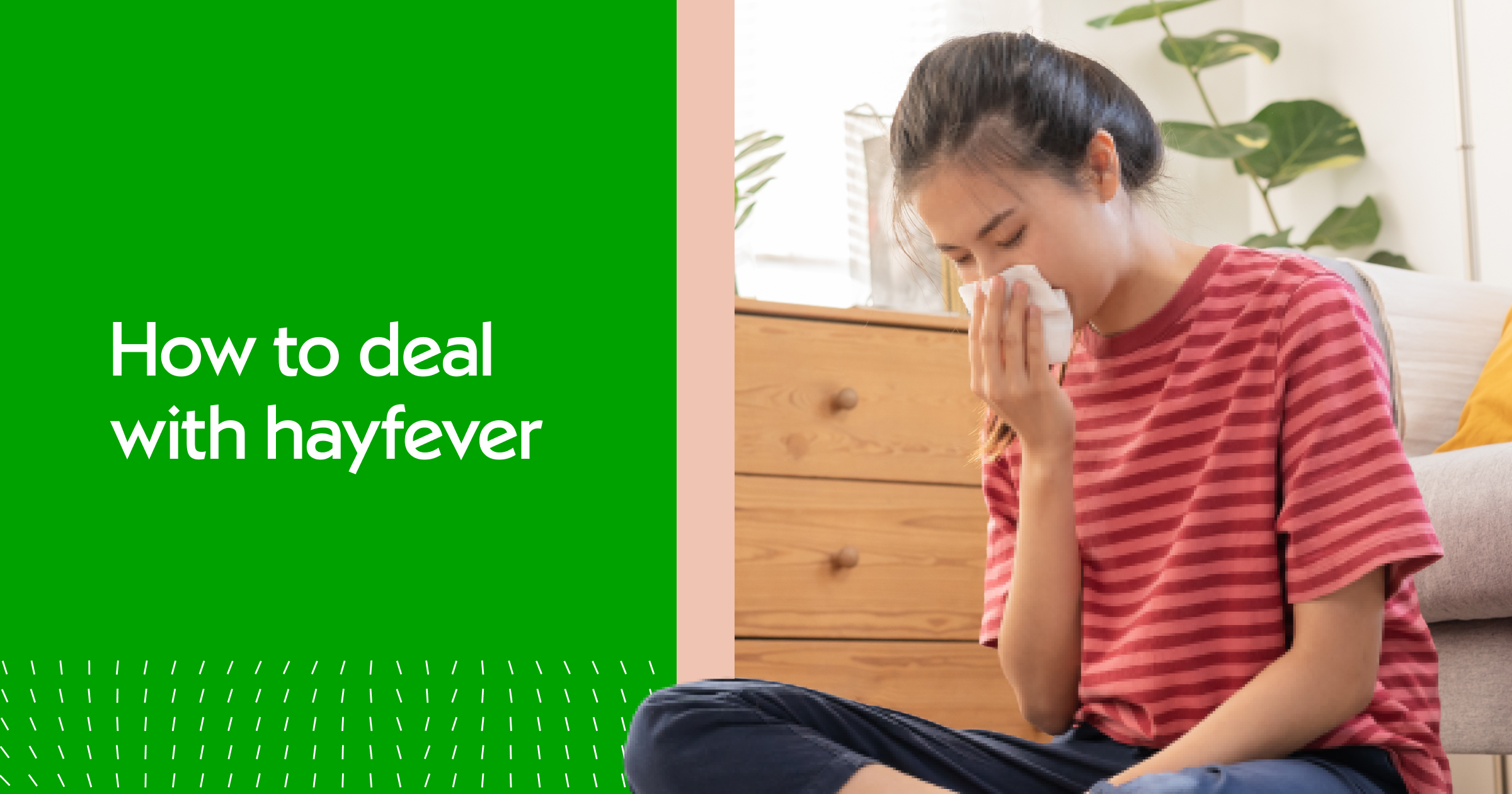 How to deal with hayfever | Symptoms and treatments