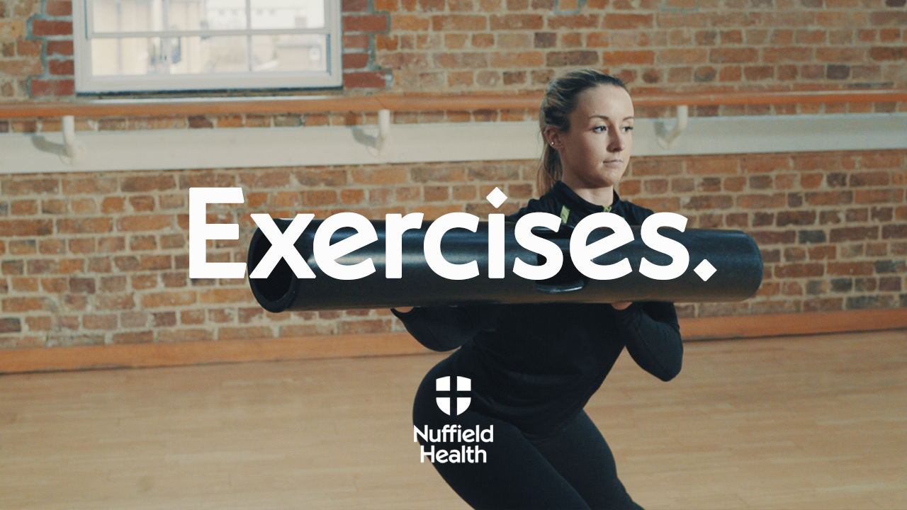 5 exercises you can do with VIPR | Nuffield Health